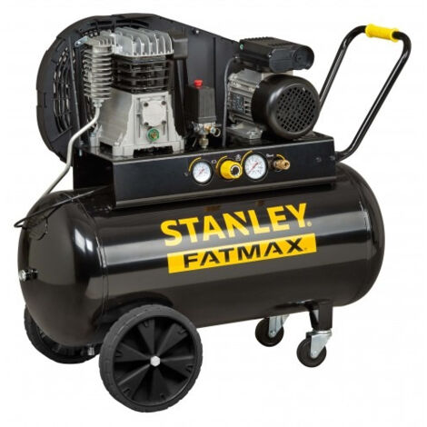 Compresor 100L 3HP STANLEY lubricado y correa - FB350/10/100