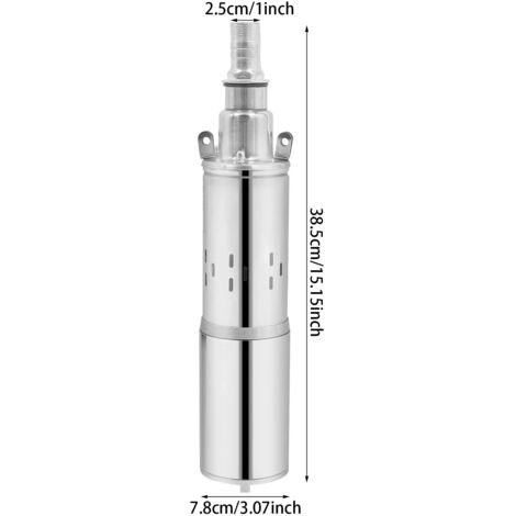 24V DC 200W Pompa Per Pozzi Profondi Pompa Per Tubo Pompa Sommergibile ...