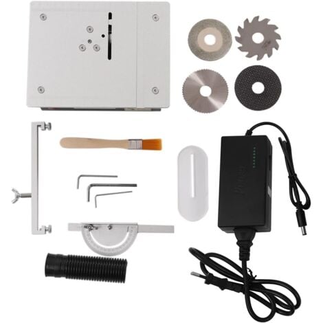 Mini sega da tavolo da 96 W, sega per legno da 5000 giri/min con lama ...