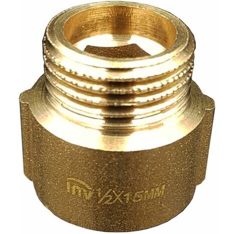 15mm long - 1/2" BSP (15mm) Pipe Thread Extension Female x Male Cast ...