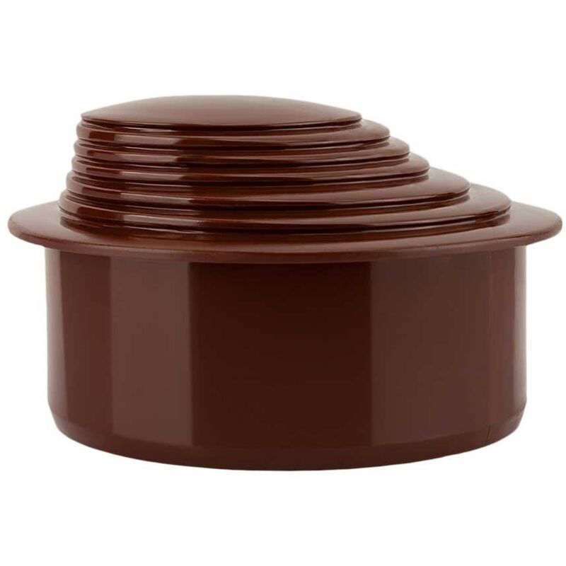 Brown Colour Gutter Down Pipe Downpipe Downspout Reducer 110mm to Any ...
