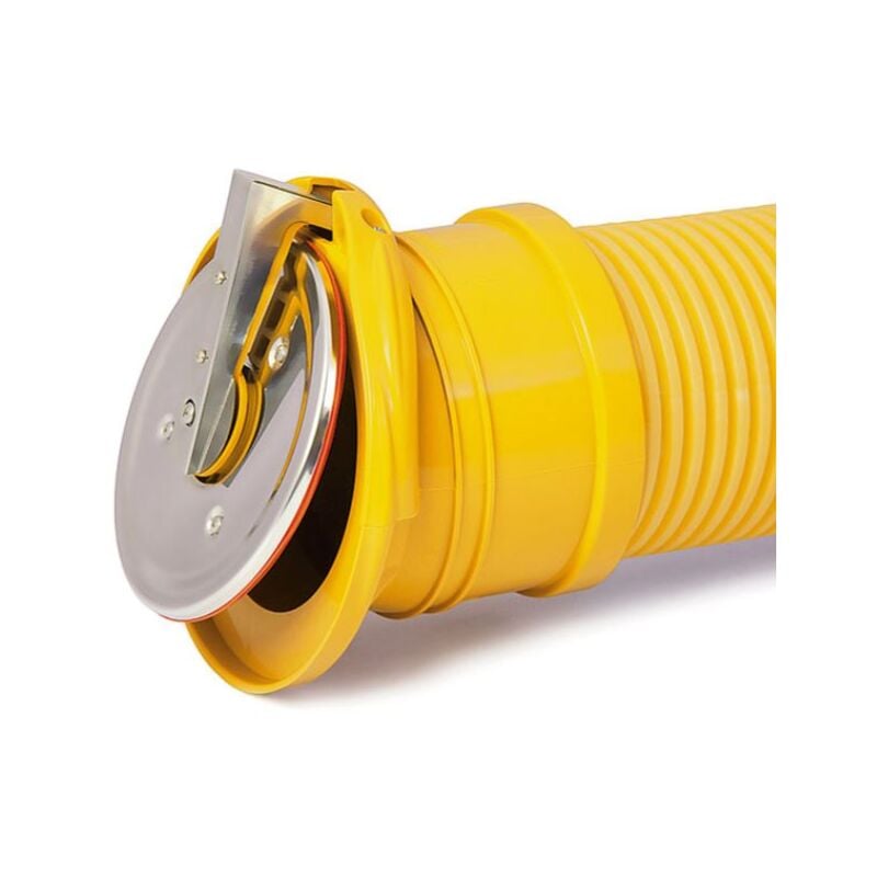 Universal 72-100mm PVC Plastic Check Flap Ending Valve Self Activating ...