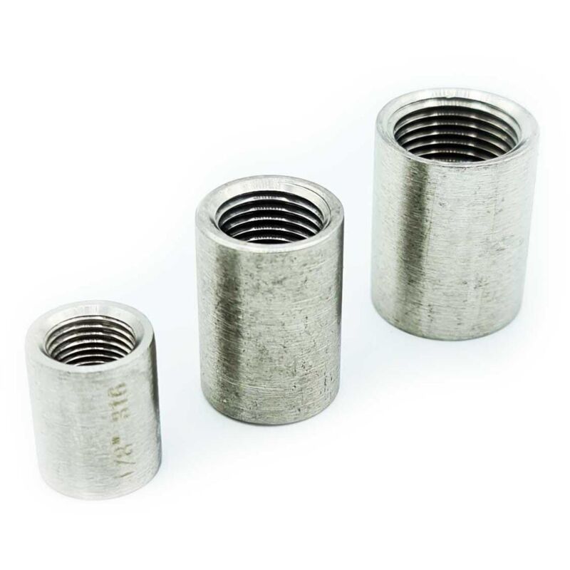 G1/4 BSP Female Threaded Coupler Socket 316 Stainless Steel