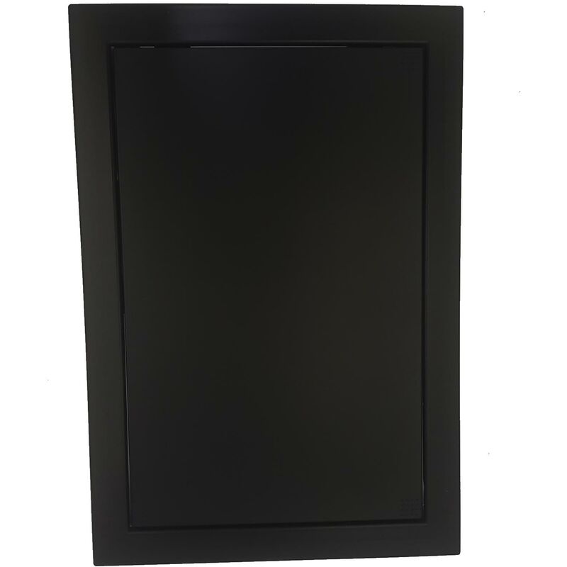 200x300mm Black Front Access Inspection Panel Plastic Concealed Wall ...