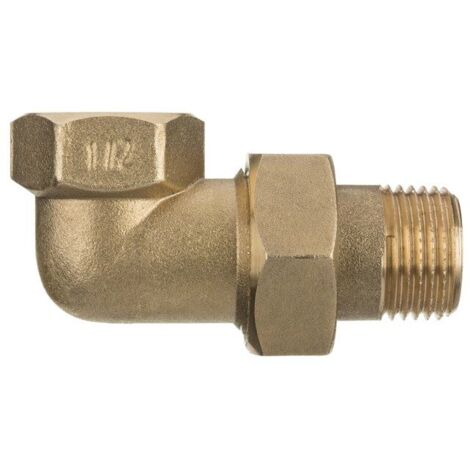 1" inch Threaded Pipe Joint Union Elbow Fittings Female x Male Brass