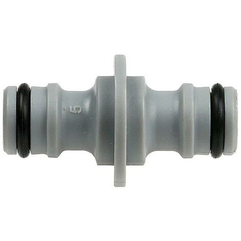 2 Way 1/2inch Male Garden Hose Connector Quick Fix Coupler