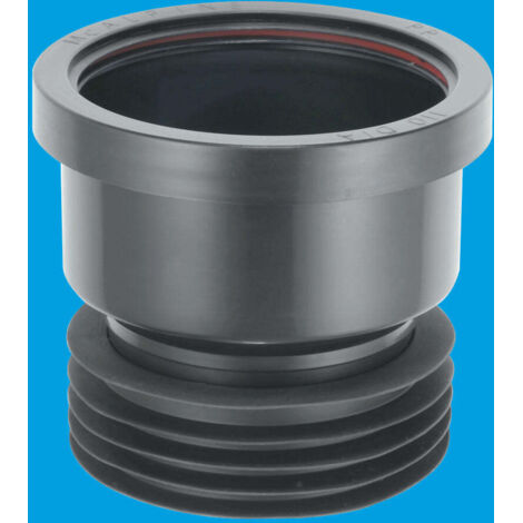 DC1-BL McAlpine 110mm Drain Connector Black