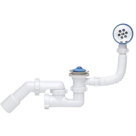 Bathtub Waste Trap Set With Bath Plug And Overflow