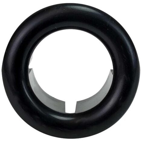 Black Basin Bathroom Sink Overflow Cover Trim Insert 19mm