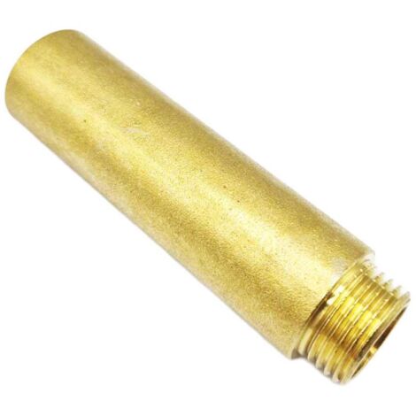 80mm x 1/2" BSP Pipe Thread Extension Tap Extender Cast Iron Brass