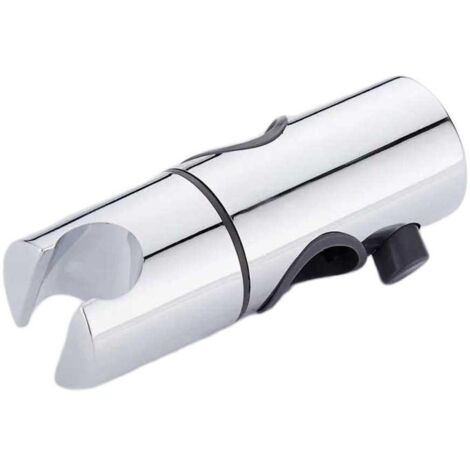 Slider Shower Head Holder 22mm Adjustable Riser Rail Bracket Chrome