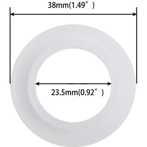 Basin Click Clack Waste Rubber Seal Silicone Gasket Ring Replacement 24mm