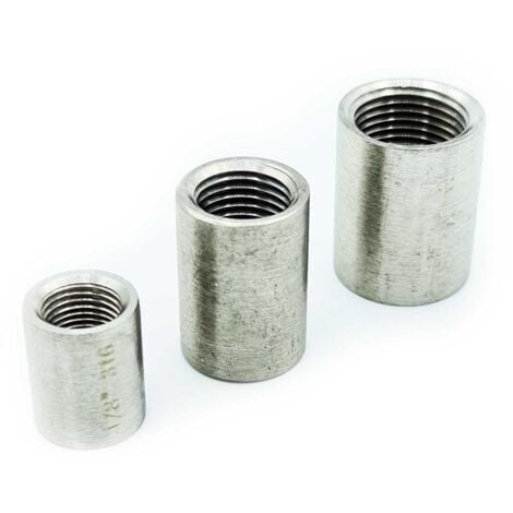 G1/4 BSP Female Threaded Coupler Socket 316 Stainless Steel