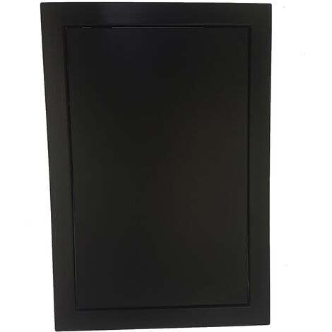 250x400mm Black Front Access Inspection Panel Plastic Concealed Wall ...