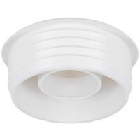 Polypipe Boss Pipe Rubber Connector Pushfit Waste Adapter Reducer White ...
