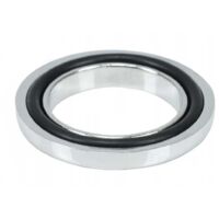 Bathroom Faucet Base Ring + Gasket Under Tap Washer Rosette Chromed Plastic