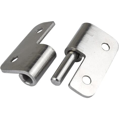 6 Pack 1.5" Detachable Hinges - Removable Door Hinges - 304 Stainless ...