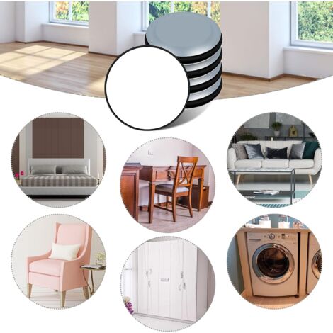 Furniture Sliders, 16 Pieces PTFE Teflon Round Self-Adhesive Furniture ...