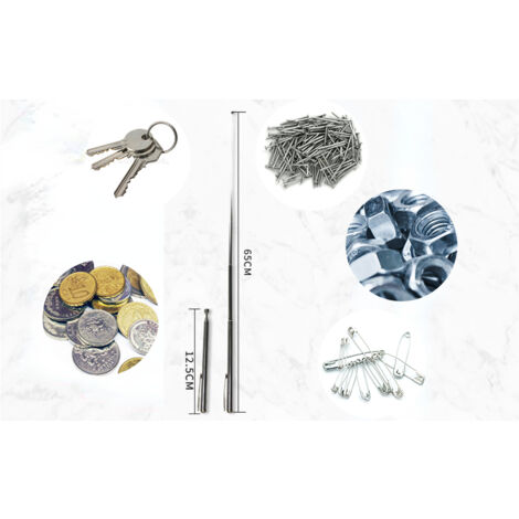 Portable Magnetic Telescopic Easy Pick Up Rod Stick Extending Magnet ...