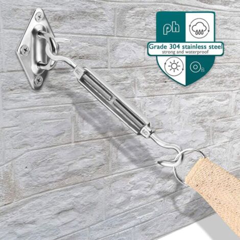 6 Pieces M6 Cable Tensioner 304 Stainless Steel Cable Tensioner ...