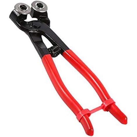 Heavy Duty Titanium Mosaic Pliers for Cutting Glass, Tiles and Ceramics ...