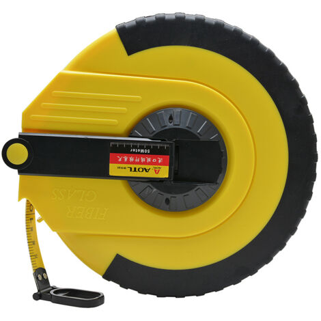 50m professional tape with impact-resistant ABS shell, high-strength ...