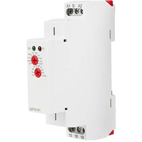 Time Delay Relay - GRT8-B1 AC/DC12-240V Multifunction Time Delay Relay ...