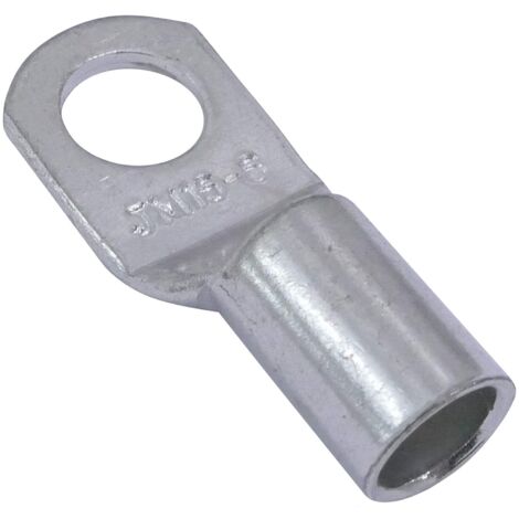 Pack of 10 Tubular Eyelet Electrical Terminals - Eye - Ø6mm - Non ...