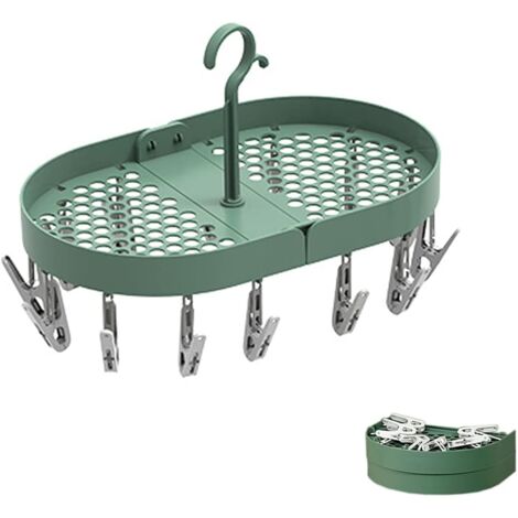 Sock Drying Rack, Hanging Clothes Drying Rack, Foldable ...