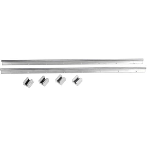 Eosnow Set di guide lineari, 2 pezzi, lunghezza 800 mm, albero con ...