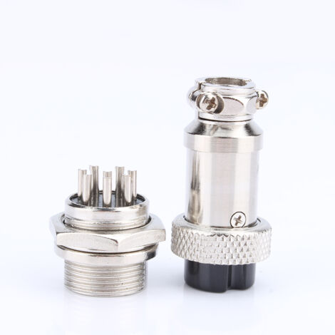 Eosnow 1 set GX16 8 pin connettore presa presa elettrica per aviazione a vite tipo nuovo