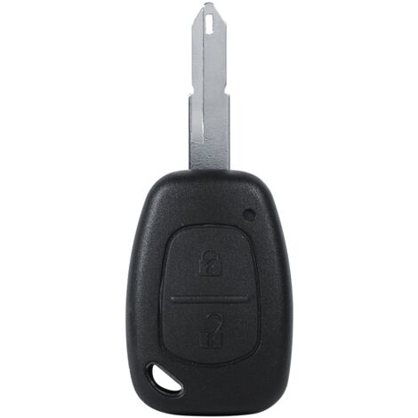 Jeffergarden Remote 2 Buttons Uncut Blank Blade Auto Car Key Fob Shell ...