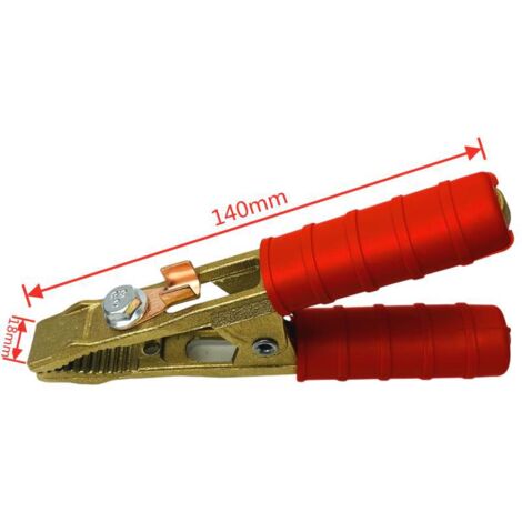 STARTZANGE AUS MESSING (+ und -) 400 AMPERE – PACKUNG MIT 2 ZANGEN