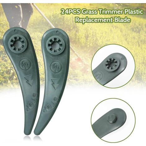 Ersatz-Rasentrimmerklingen, 24 Stück Bosch Rasentrimmerklingen für ...