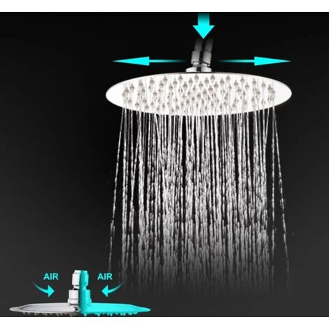 Kopfbrause Duschkopf Kopfbrause Edelstahl Regendusche Regenbrause