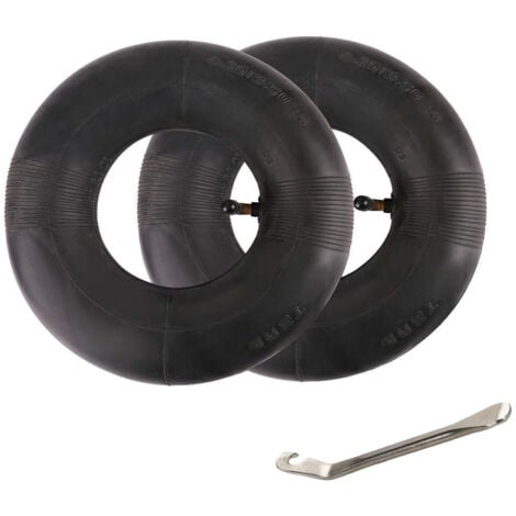 2Pcs Wheelbarrow Inner Tubes 4.10/3.50-4 Replacement Tire Inner Tube ...