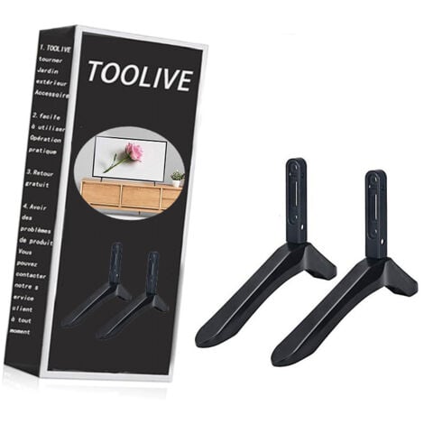 Universal TV Stand Legs TV Feet for 32 to 65 inch LCD/LED/OLED/Plasma ...