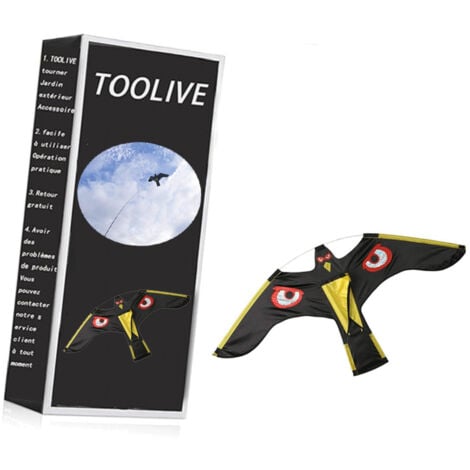 Bird Scarer Flying Kite Crops Farm Protector Bird Hawk Flying Kite