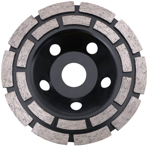 Diamond disc, concrete grinding diamond 125 x 22.2 mm two-row ...