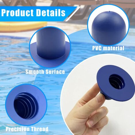 Swimming Pool Plugs, Ground Pool Filter, Pool Strainer Hole Plugs ...