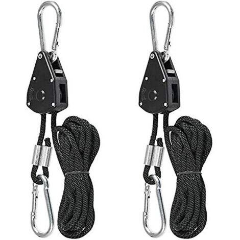 Ratchet Ropes with Hooks, Ratchet Rope Pulley, Adjustable Ratchet Rope ...