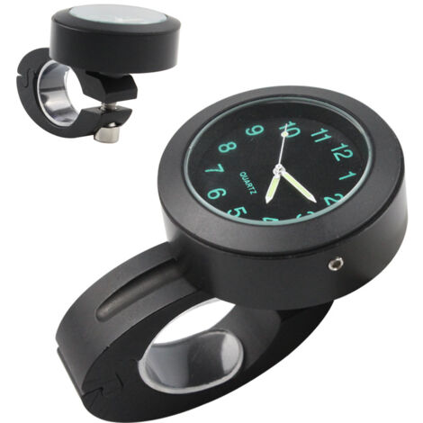 Waterproof Motorcycle Handlebar Clock, Digital Clock, Universal ...