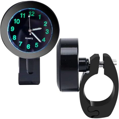Waterproof Motorcycle Handlebar Clock, Digital Clock, Universal ...
