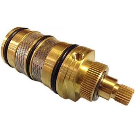 Brass Thermostatic Cartridge and Handle for Bath Mixer Tap Shower Bar ...