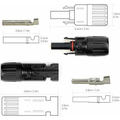 Solar Connector,mc4 Connector,PV Connector,Photovoltaic Solar Connector ...