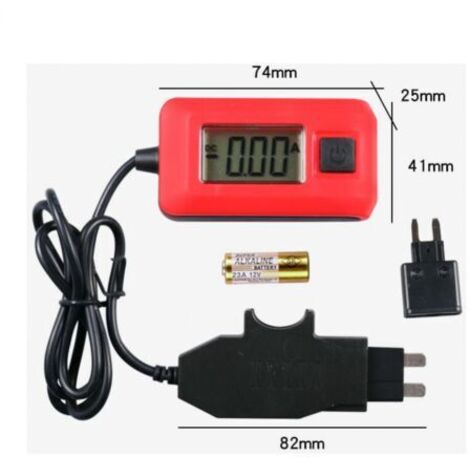 12V Auto Current Tester Multimeter Lamp Car Repair Automotive ...