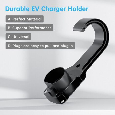 Electric Car Cable Holder, EU Standard Wall Mount for Electric Car ...