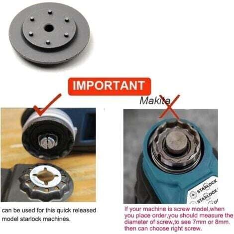 Multi-tool adapter for Star Lock system, Multimaster power tools ...