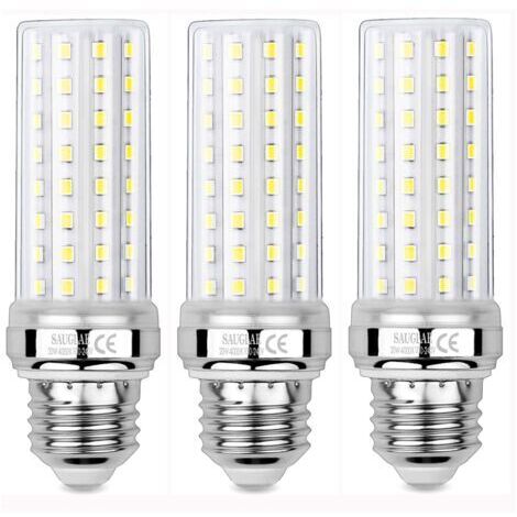 3 Pack 20W LED Corn Bulbs, 150W Incandescent Equivalent, 2300lm, 4000K ...