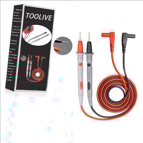 1PCS 1000V/20A Multimeter Test Leads 1M Multimeter Probes Banana Plug ...
